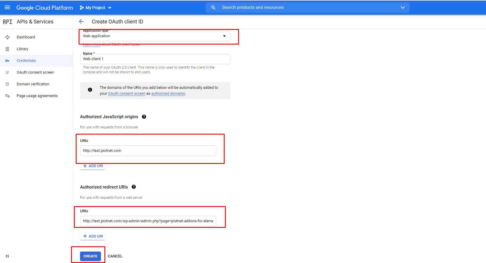 Google Sheets Connector - Piotnet Forms