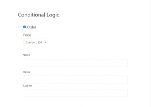 Conditional Logic - Piotnet Forms