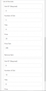 Form Booking - Piotnet Forms
