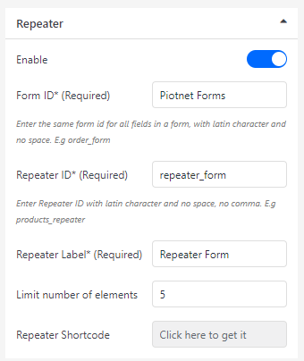 Front-end Post Submission, Editing - Piotnet Forms