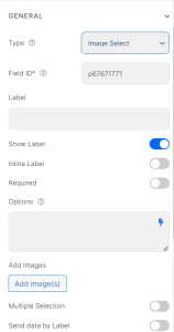 Image Select Field - Piotnet Forms