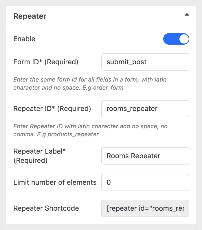 Front End Post Submission Editing Piotnet Forms