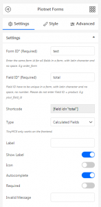 Coupon Code Field - Piotnet Forms