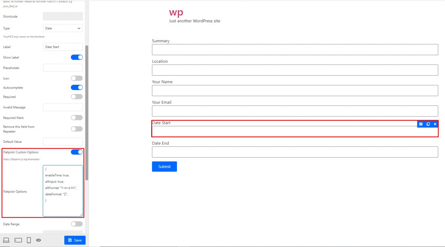 Google Calendar - Piotnet Forms