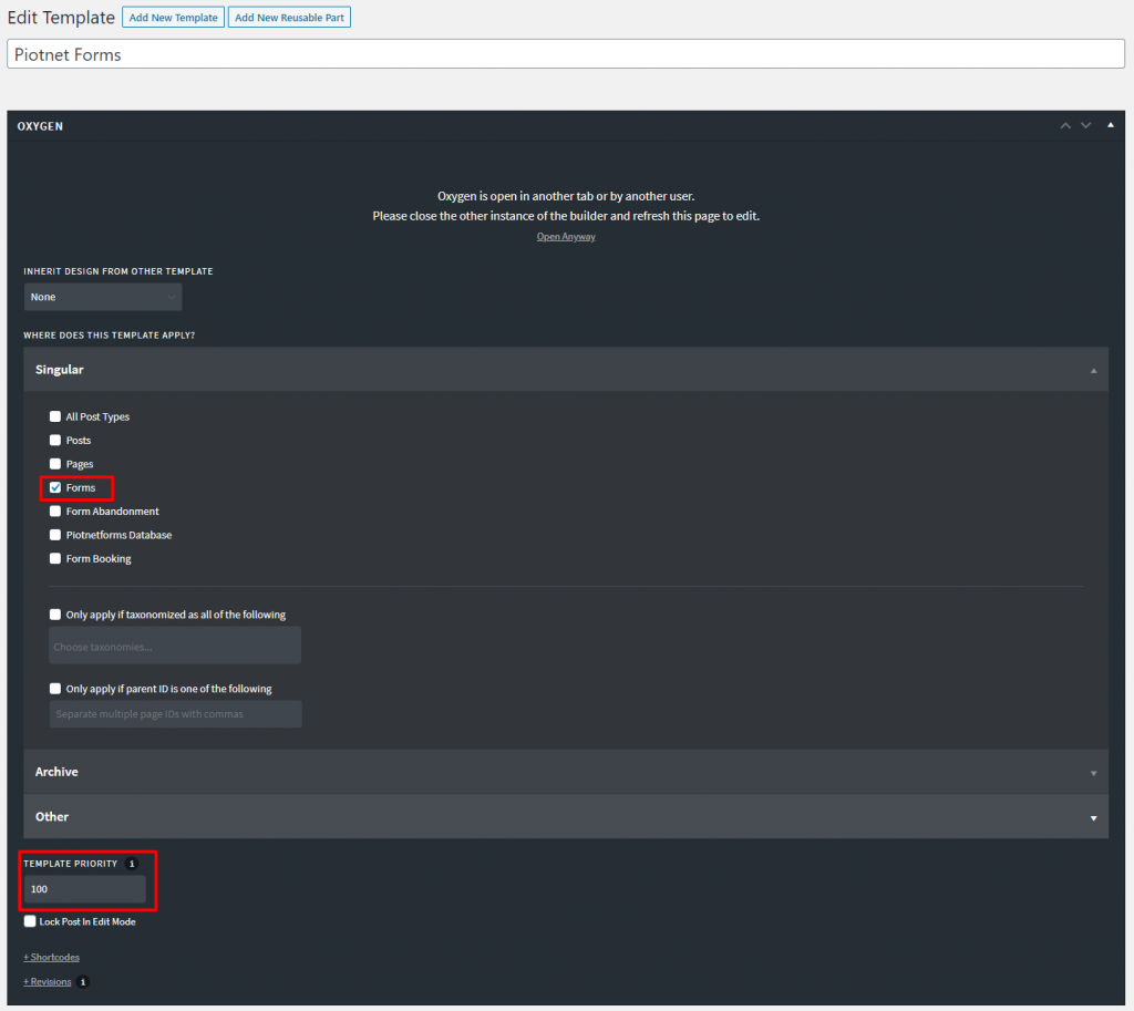 Fix Piotnet Forms Issues With Oxygen Builder Piotnet Forms