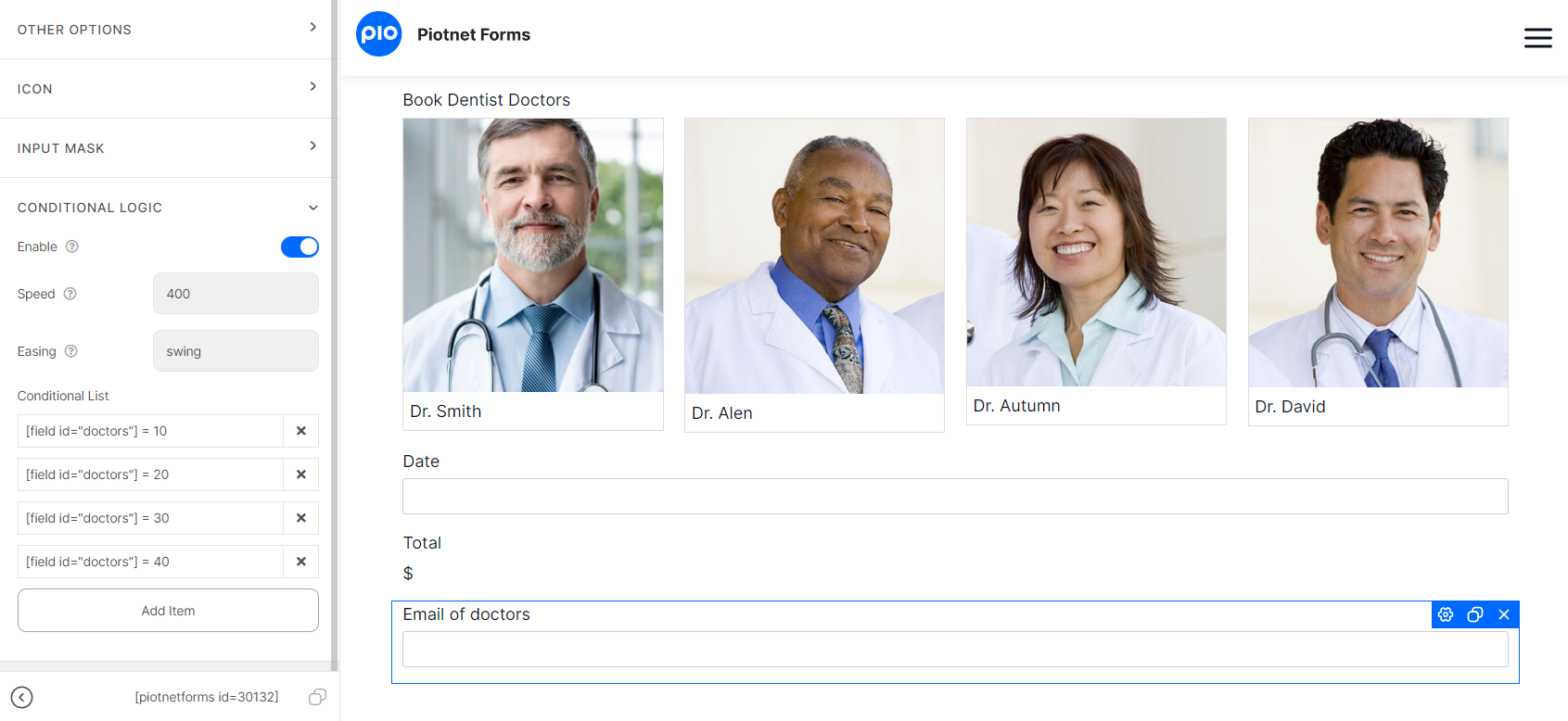 Best Conditional Logic Form For Wordpress Piotnet Forms